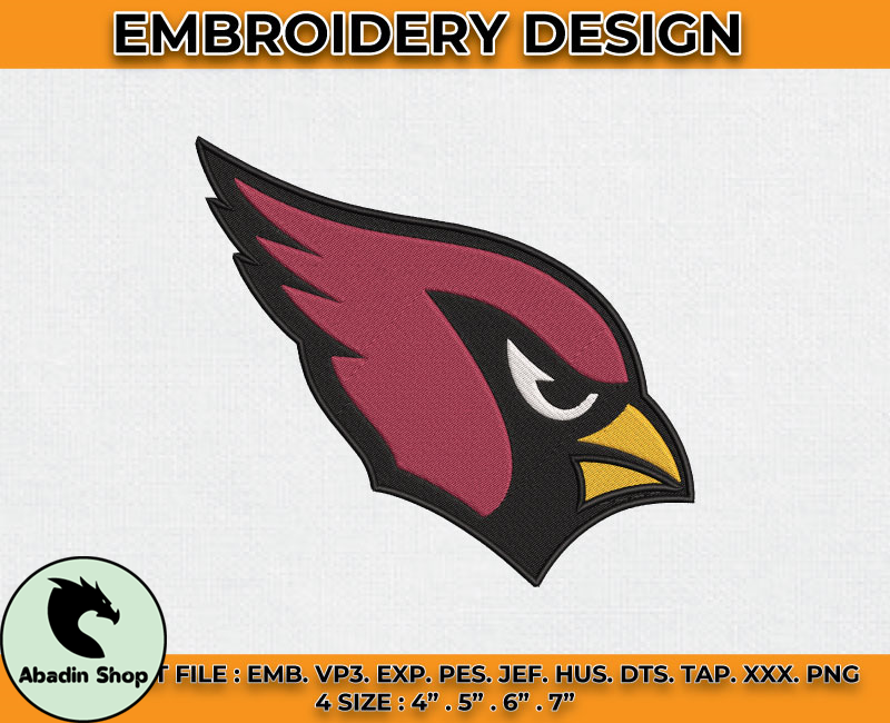 Cardinals Embroidery Designs, Machine Embroidery Abadin -06 | Inspire ...