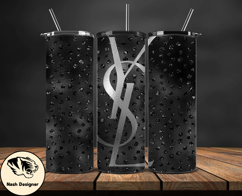 YSL Tumbler Wrap, YSL Tumbler Png, YSL Logo , Luxury Tumble | Inspire ...