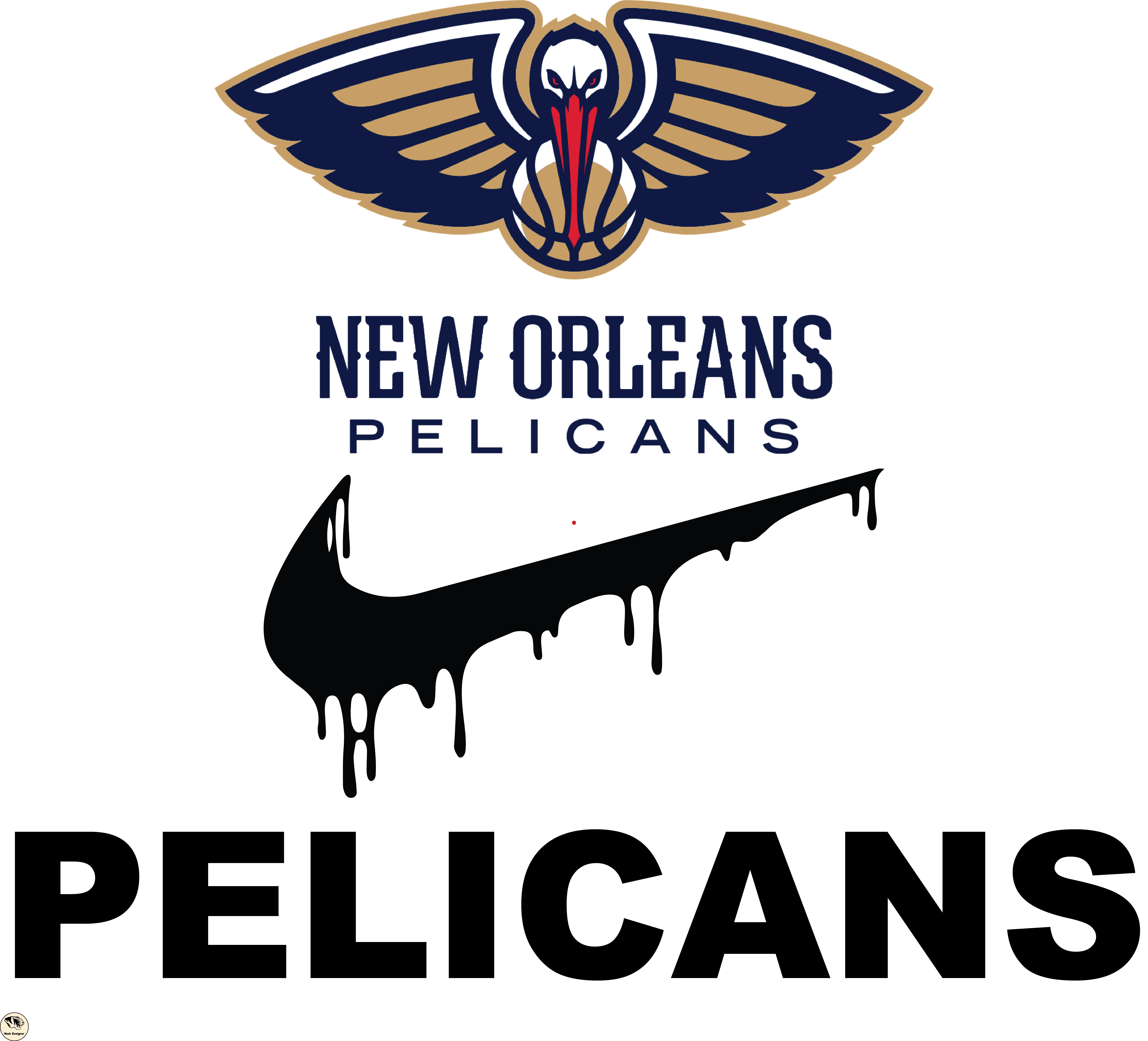 New Orleans Pelicans PNG, Chanel NBA PNG, Basketball Team PN - Inspire ...