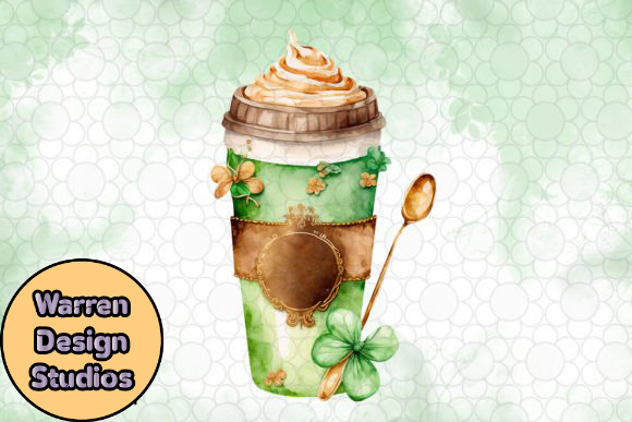 Coffee St Patricks Day Clipart Design 97 | Inspire Uplift