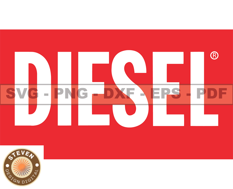 Diesel Logo Svg, Fashion Brand Logo 129 | Inspire Uplift