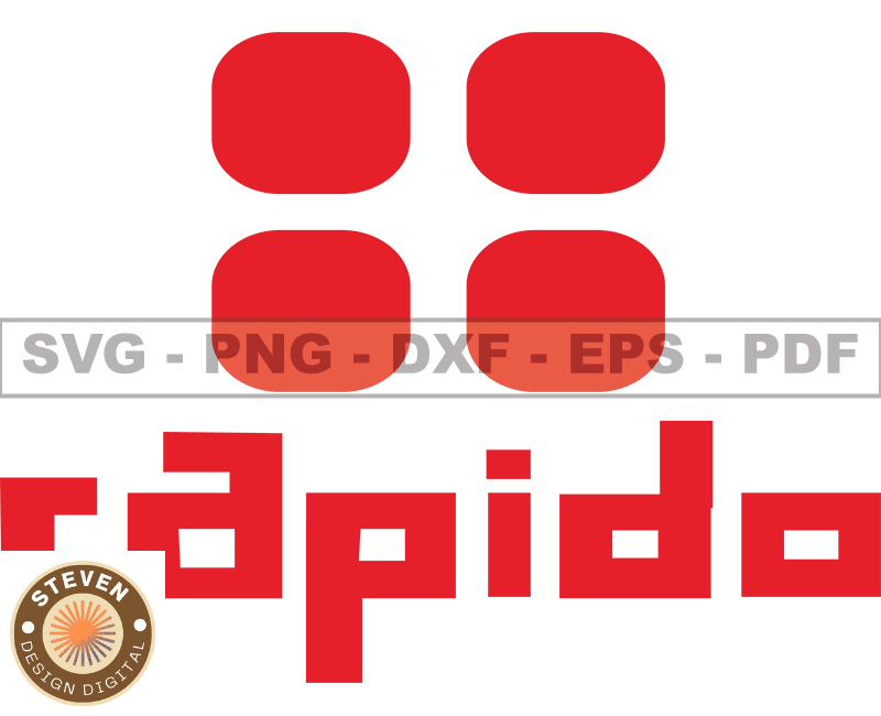 Rapido Logo Svg, Fashion Brand Logo 154 | Inspire Uplift