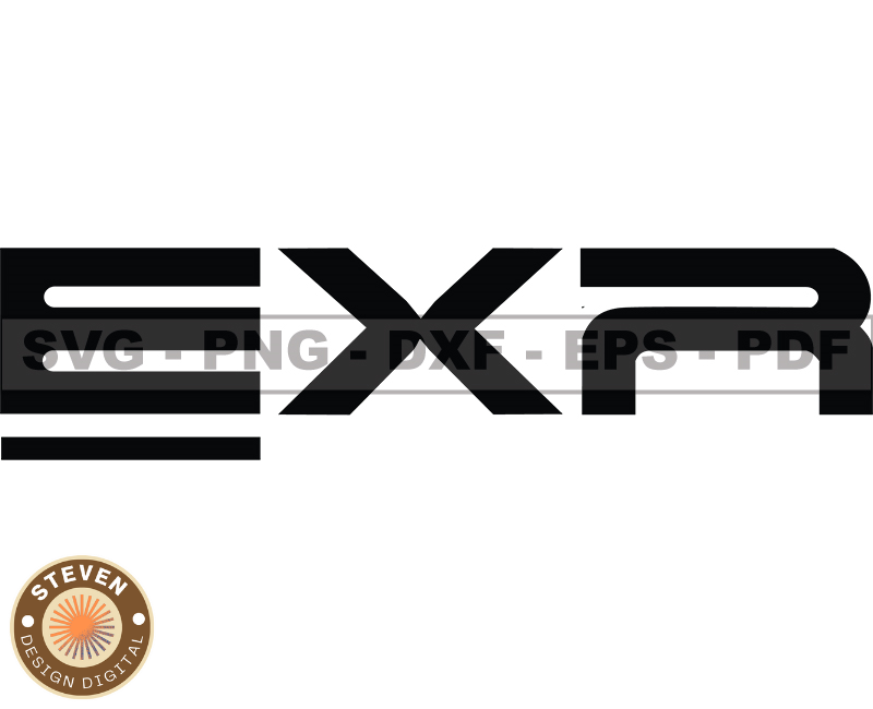 EXR Logo Style Svg, Fashion Brand Logo 159 | Inspire Uplift