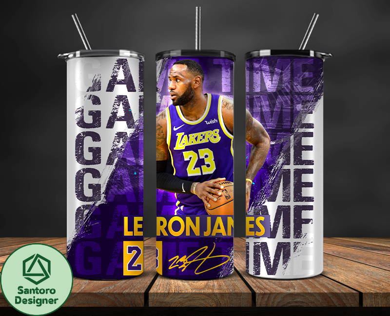 Lebron James Tumbler Wrap, Basketball Design,NBA Teams,NBA S | Inspire ...