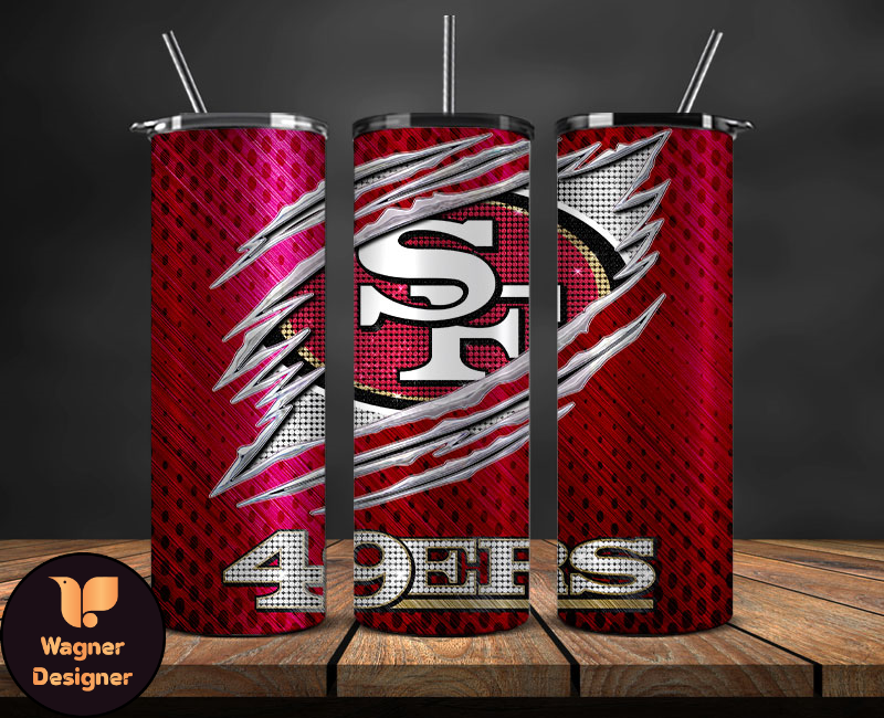 San Francisco 49ers Tumbler Wraps ,49ers Logo, Nfl Tumbler P - Inspire ...