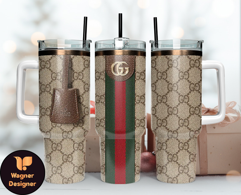 Gucci Tumbler Wrap, Gucci Logo, Luxury Tumbler 40oz Tumbler | Inspire ...