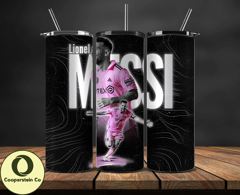 Lionel Messi Tumbler Wrap ,Messi Skinny Tumbler Wrap PNG, D - Inspire ...