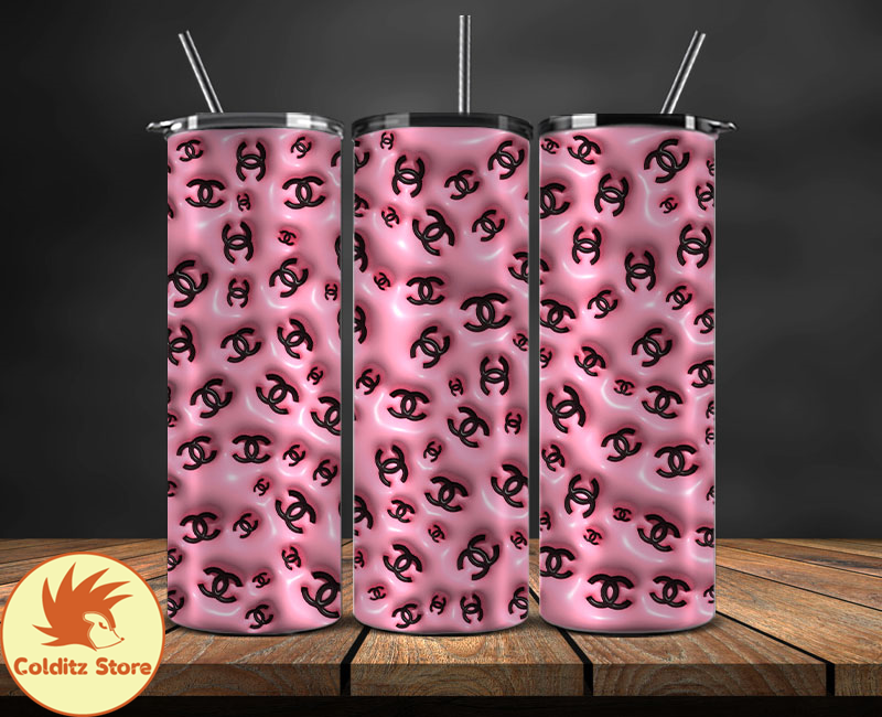 Chanel Tumbler Wrap, Logo Chanel 3d Inflatable, Fashion Patt | Inspire ...