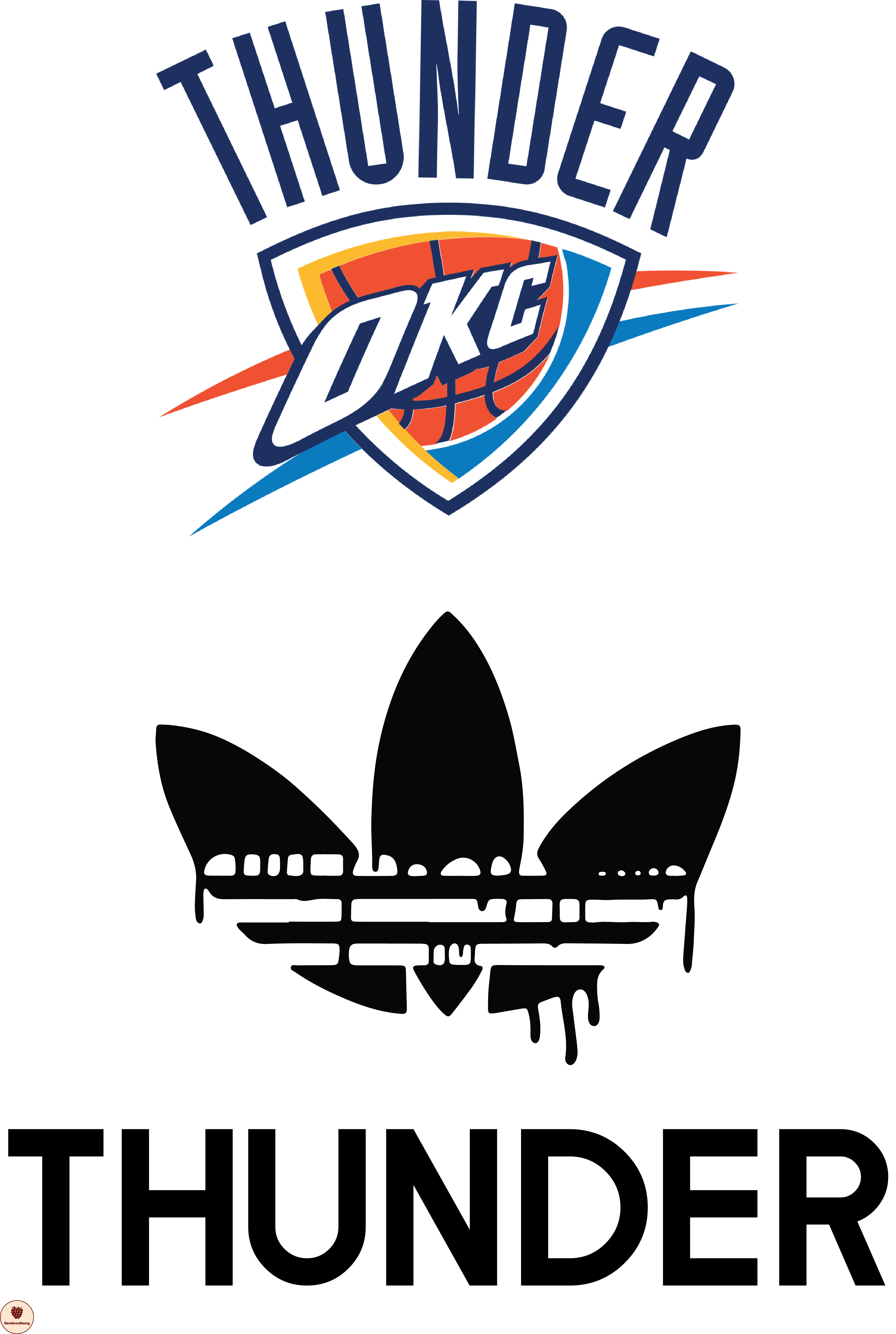 OKC Thunder PNG, Adidas NBA PNG, Basketball Team PNG, NBA T | Inspire ...