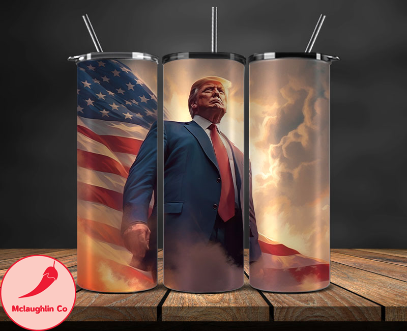 Donald Trump Tumbler Wraps,Trump Tumbler Wrap PNG Design by | Inspire ...