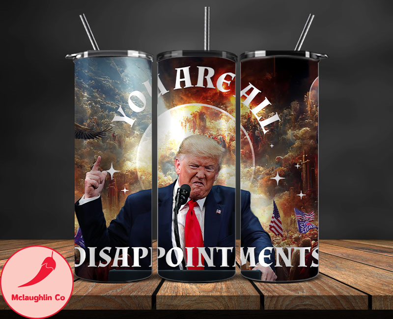Donald Trump Tumbler Wraps,Trump Tumbler Wrap PNG Design by | Inspire ...