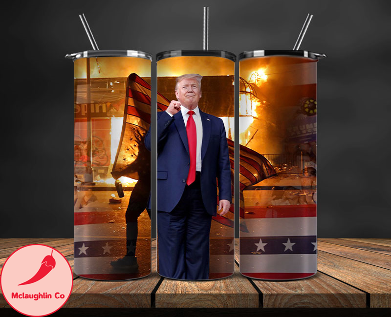 Donald Trump Tumbler Wraps,Trump Tumbler Wrap PNG Design by | Inspire ...