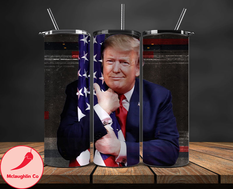 Donald Trump Tumbler Wraps,Trump Tumbler Wrap PNG Design by | Inspire ...