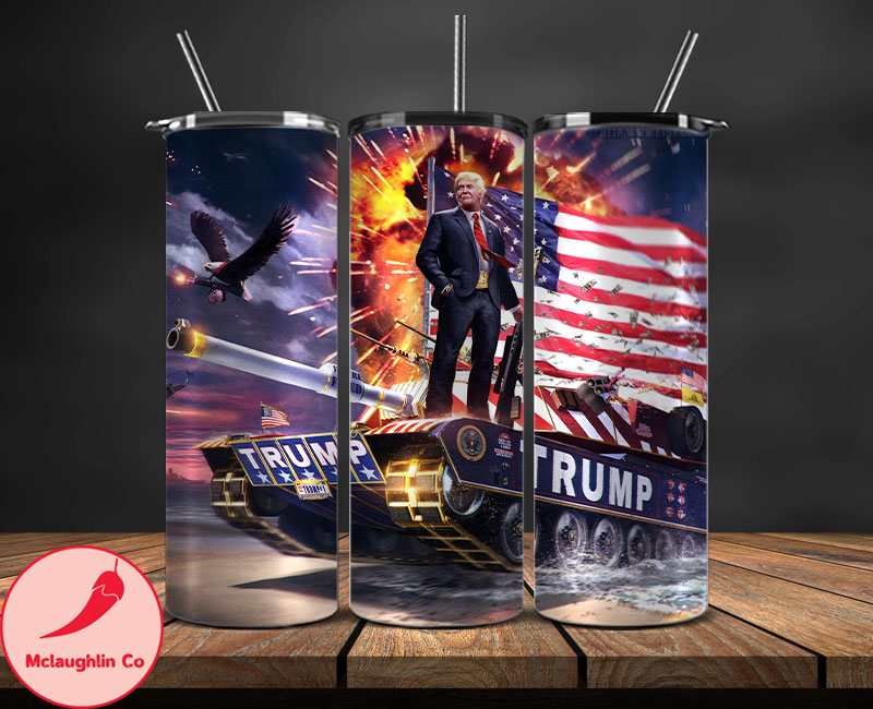Donald Trump Tumbler Wraps,Trump Tumbler Wrap PNG Design by | Inspire ...