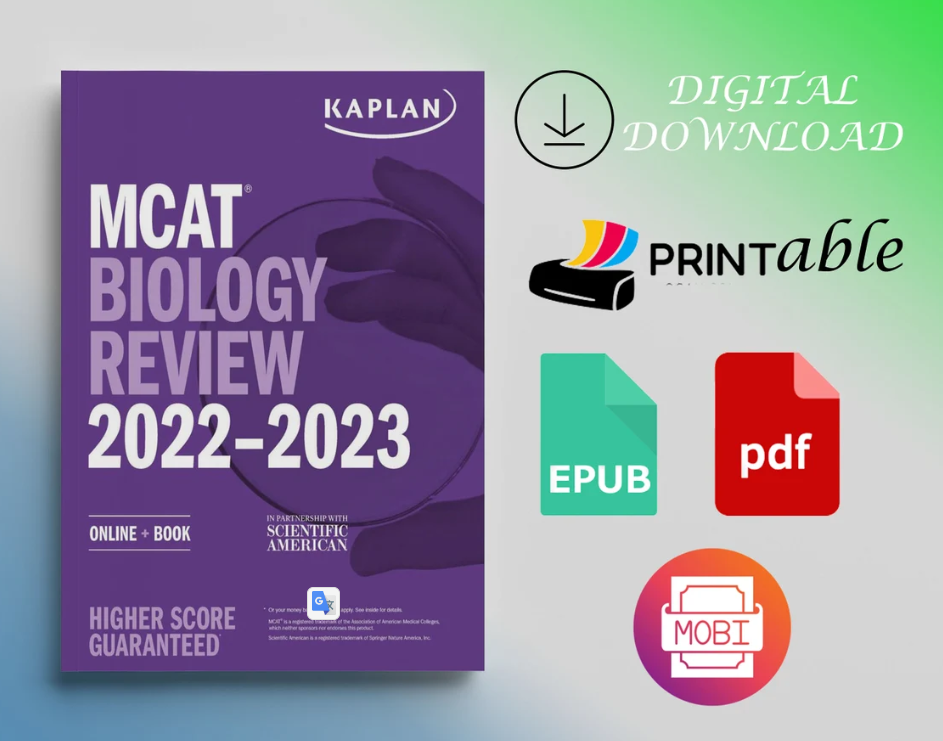 MCAT Biology Review 2022-2023 Online Book | Inspire Uplift