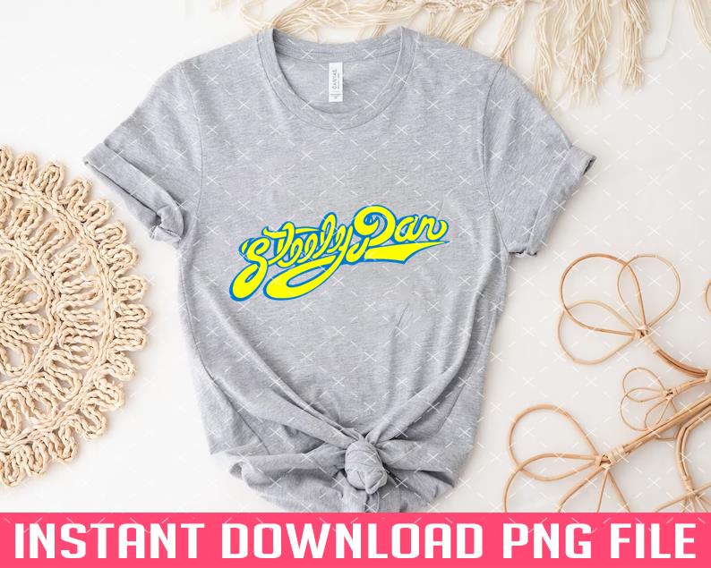 Steely Dan Vintage Logo Tribute 7 PNG files for sublimation | Inspire ...