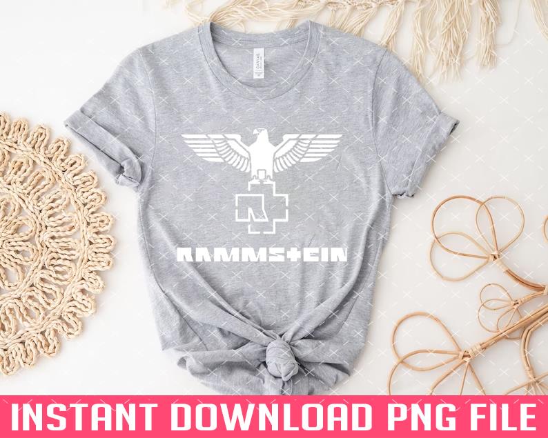 Rammstein PNG files for sublimation | Inspire Uplift