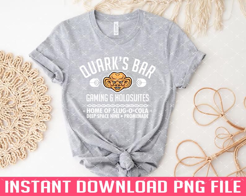 Quarks Bar Vintage PNG files for sublimation | Inspire Uplift