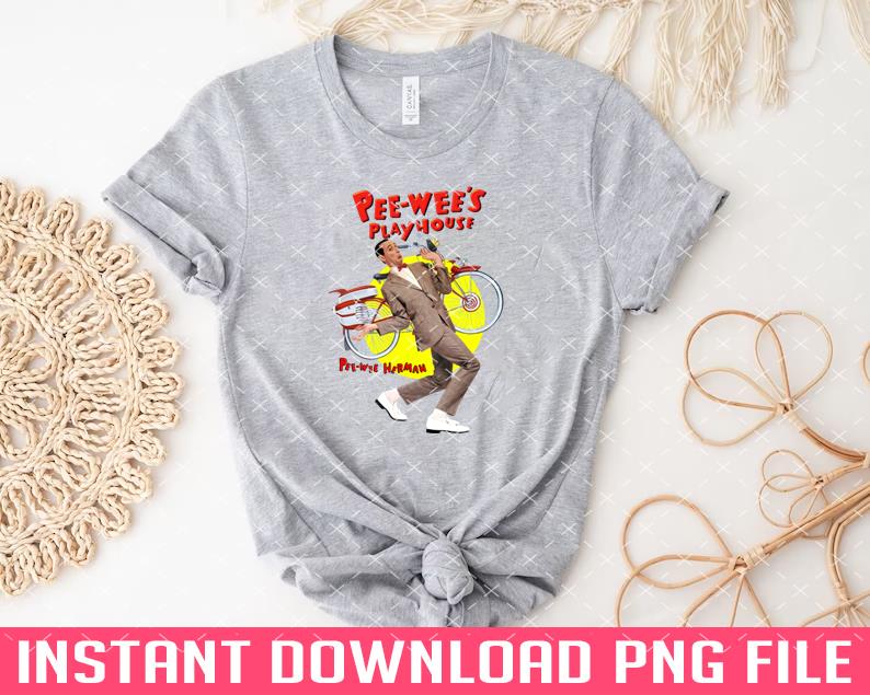 Pee wee herman Pee Wees Playhouse Fun PNG files for sublimat | Inspire ...