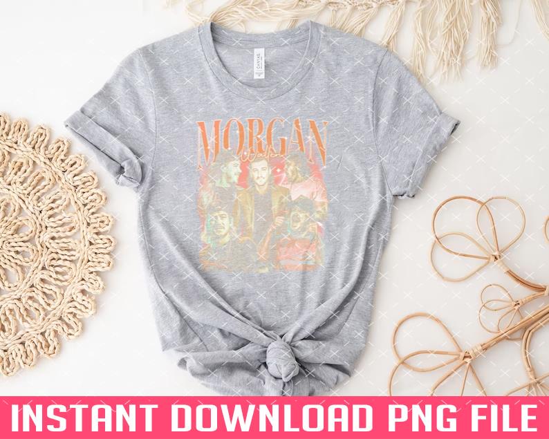 Morgan Western Tour Wallen Vintage PNG files for sublimation | Inspire ...