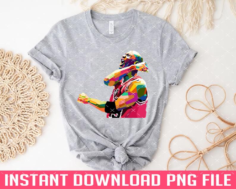 Michael Jordan WPAP PNG files for sublimation | Inspire Uplift