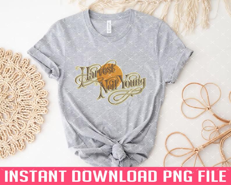 Neil Young PNG files for sublimation | Inspire Uplift