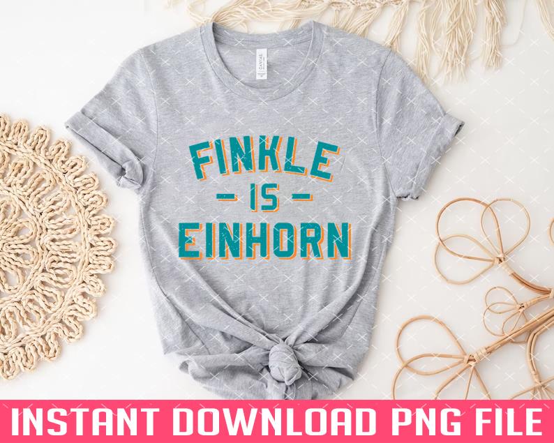 FINKLE IS EINHORN PNG files for sublimation | Inspire Uplift