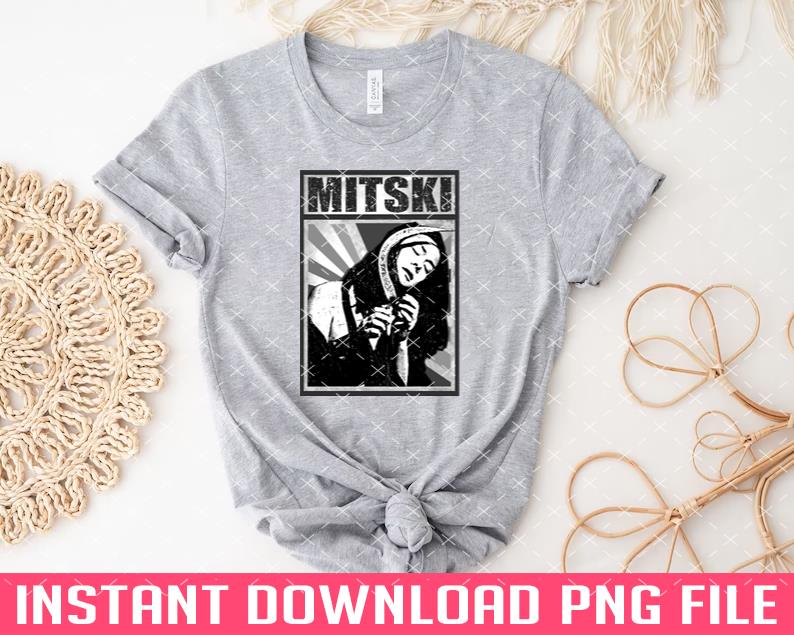 Vintage Mitski PNG files for sublimation | Inspire Uplift