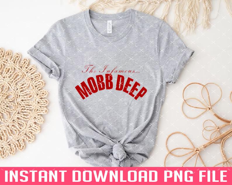 Infamous Mobb Deep PNG files for sublimation | Inspire Uplift