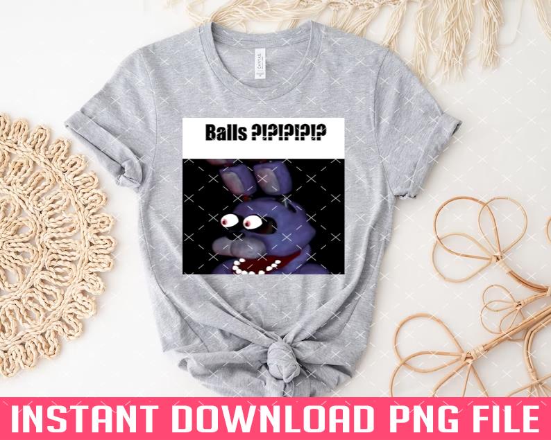 fnaf bonnie Balls meme PNG files for sublimation | Inspire Uplift