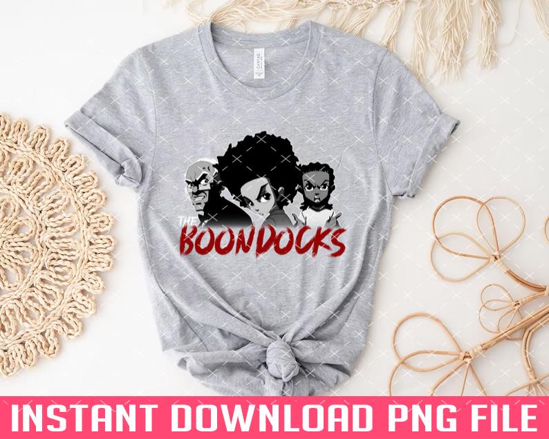 boondocks family PNG files for sublimation - Inspire Uplift