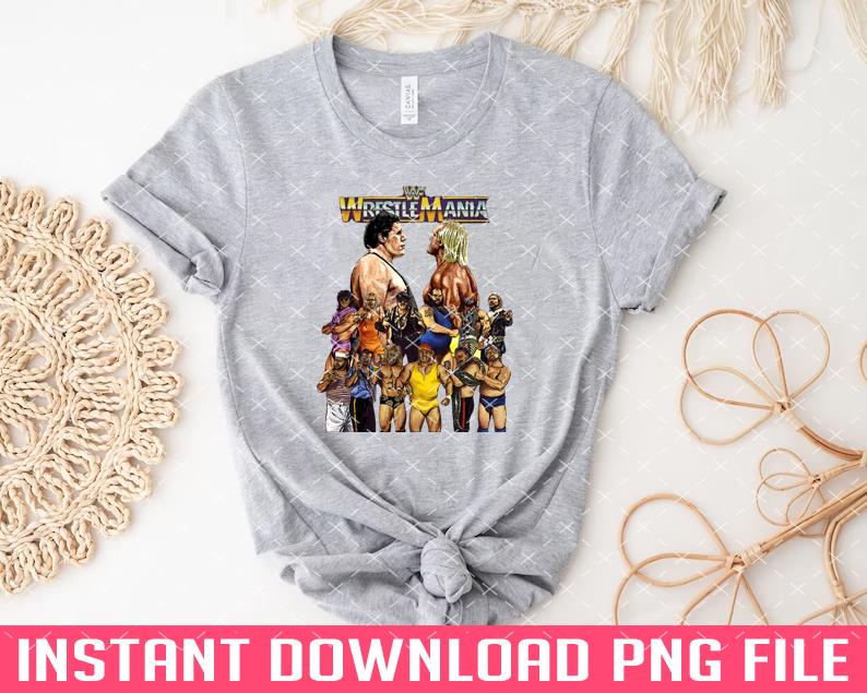 Andre And The Big Friends PNG files for sublimation | Inspire Uplift