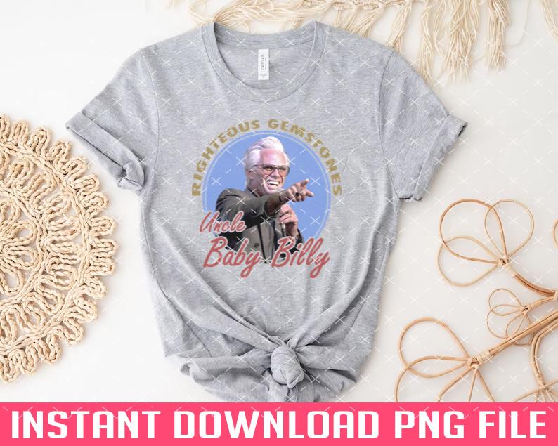 Uncle Baby Billy Righteous Gemstones Fanart Vintage Design 1 | Inspire ...