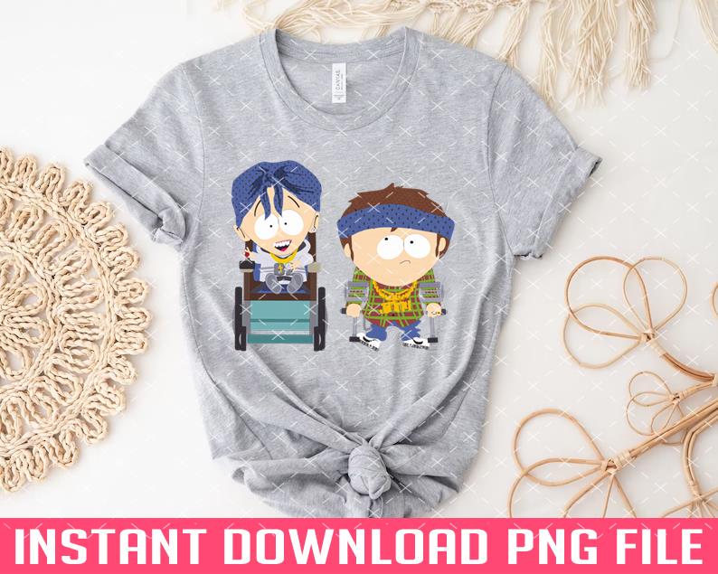 Crips Timmy and Jimmy South park PNG files for sublimation | Inspire Uplift