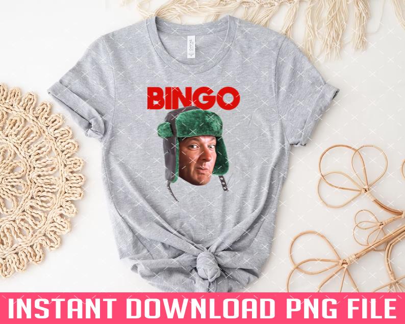 Cousin Eddie BINGO PNG files for sublimation | Inspire Uplift