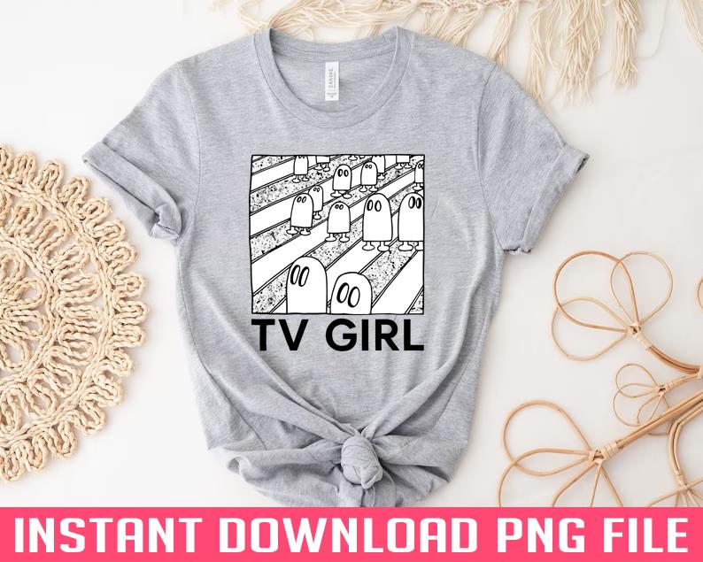 tv girl Original Fan Art Design PNG Download | Inspire Uplift