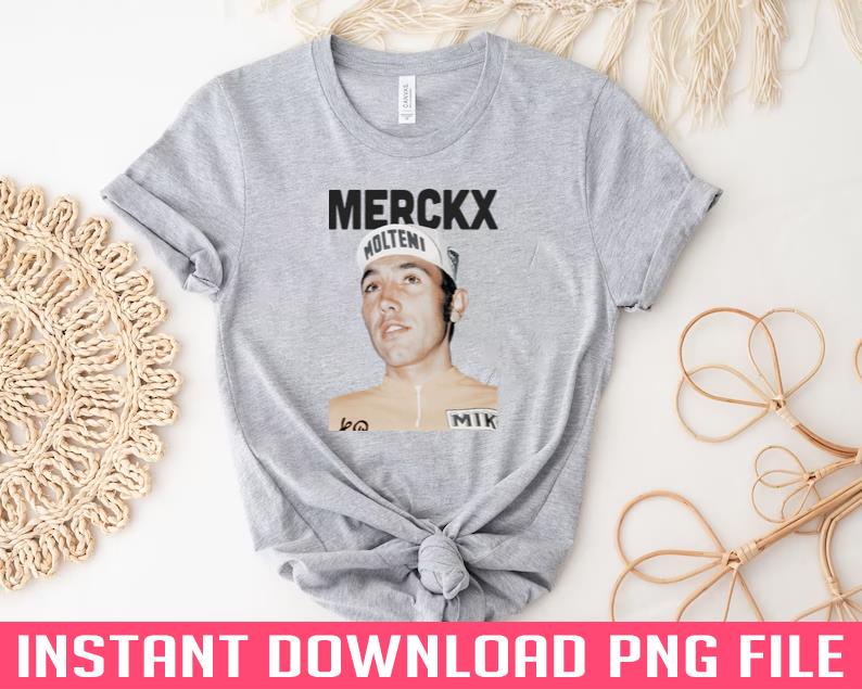 Eddy Merckx Retro Aesthetic PNG Download | Inspire Uplift