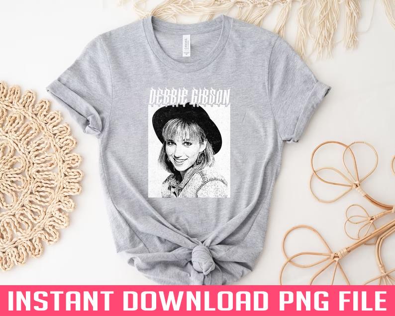 Debbie Gibson retro 80s Aesthetic Design PNG Download, Insta | Inspire ...
