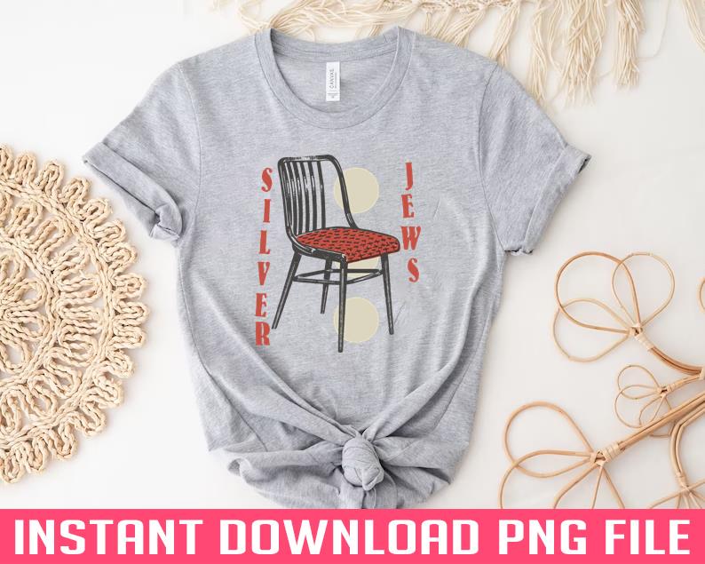 Silver Jews Original Retro Design 1 PNG Download, Instant Do | Inspire ...