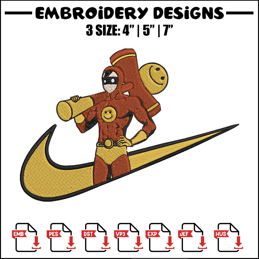 Smile Man Embroidery Design, One punch man Embroidery, Embro - Inspire ...