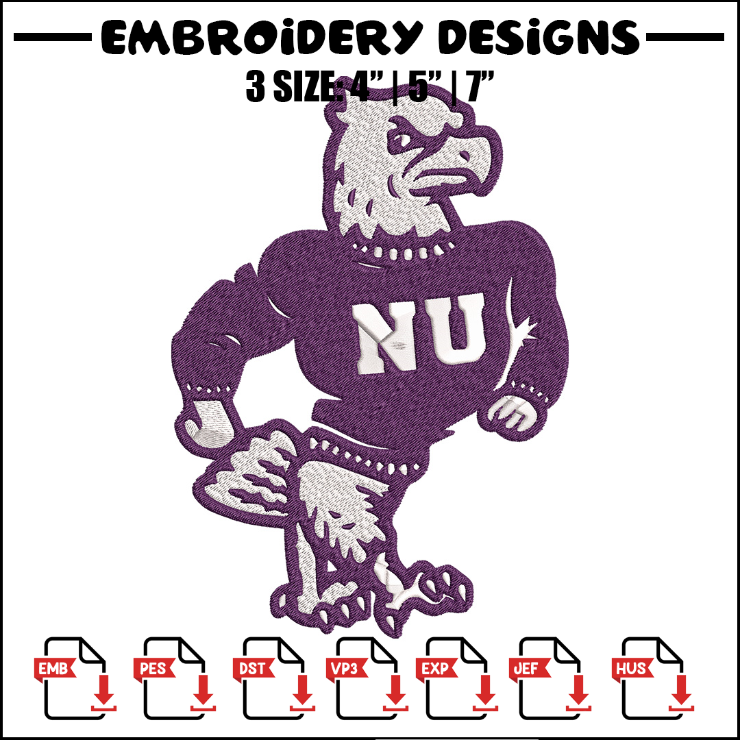 Niagara University logo embroidery design,NCAA embroidery, S | Inspire ...