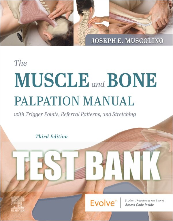 Test Bank For The Muscle and Bone Palpation Manual with Trig | Inspire ...