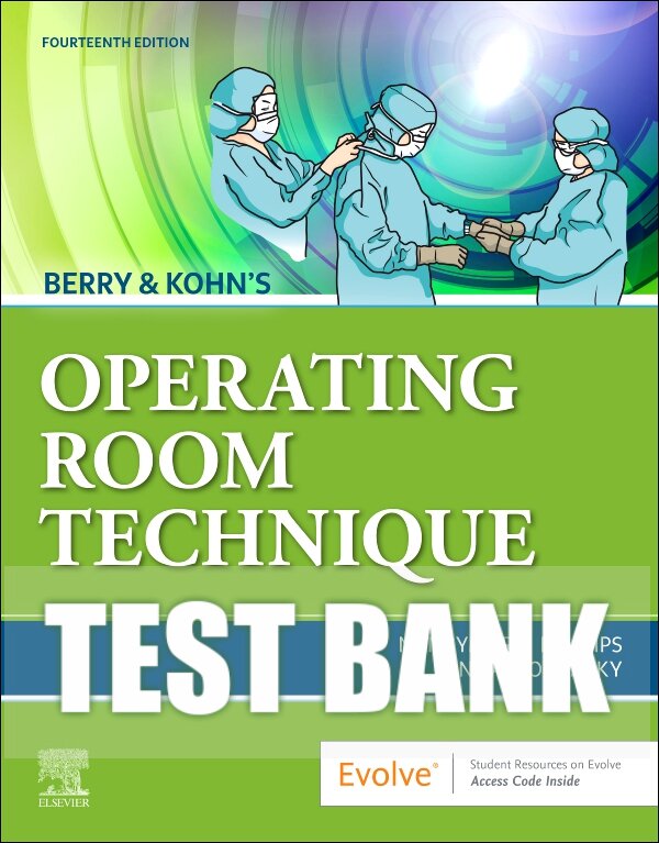 Berry & Kohn's Operating Room Technique 14th Edition Phillip | Inspire ...