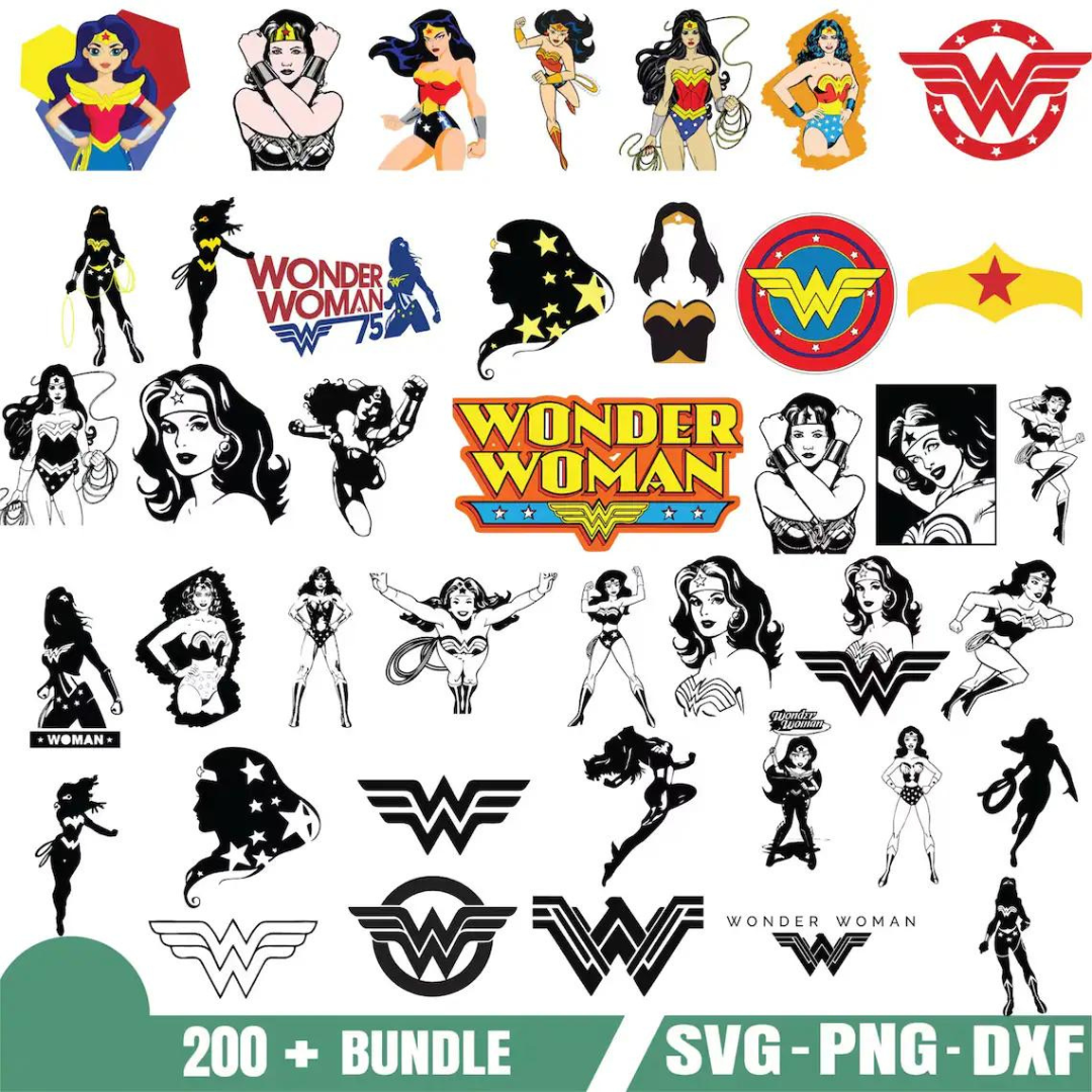 wonder woman inspiration svg - Wonder Woman Svg bundle- PNG- - Inspire ...