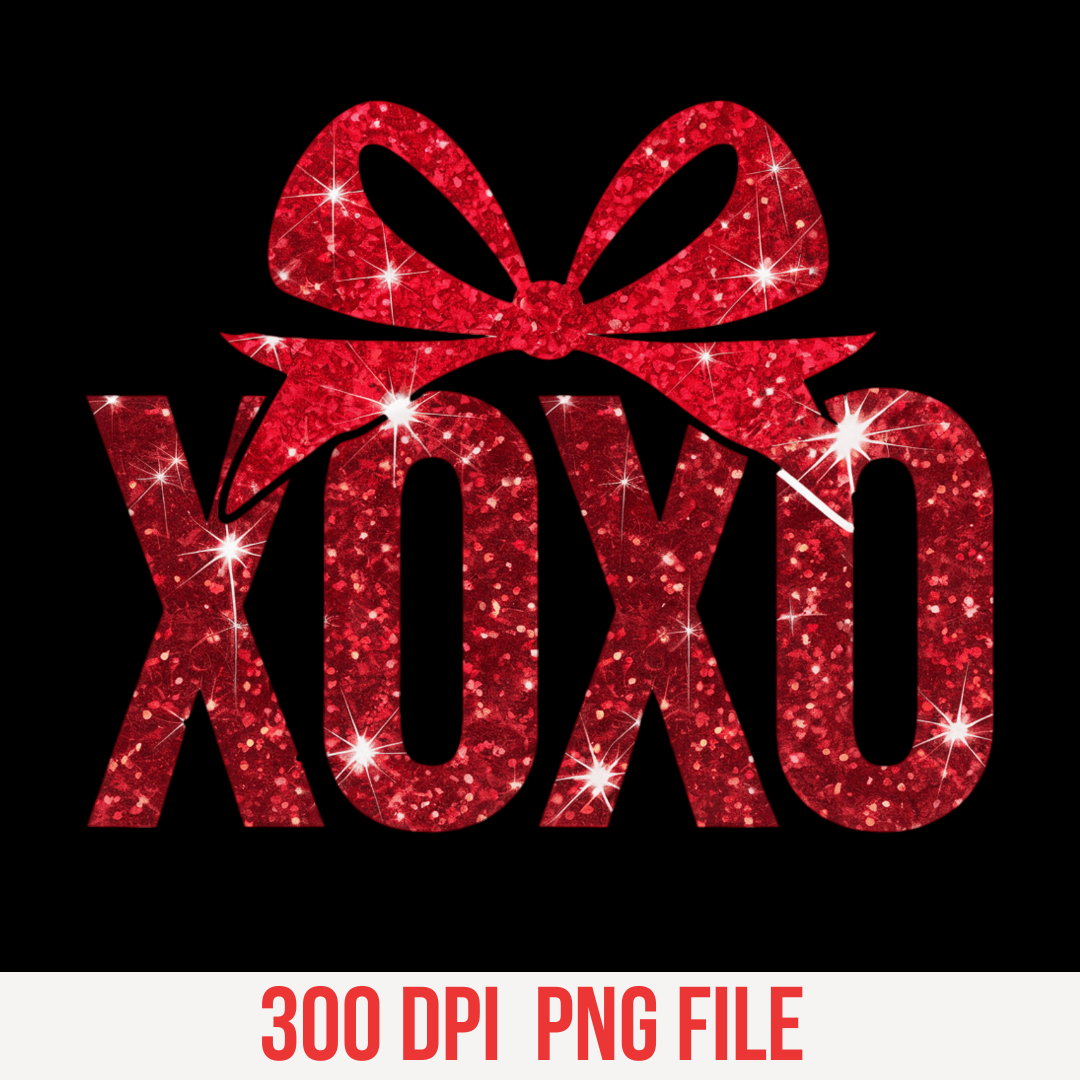 XOXO Valentine Printable Valentines Day PNG Image Sublimatio | Inspire ...