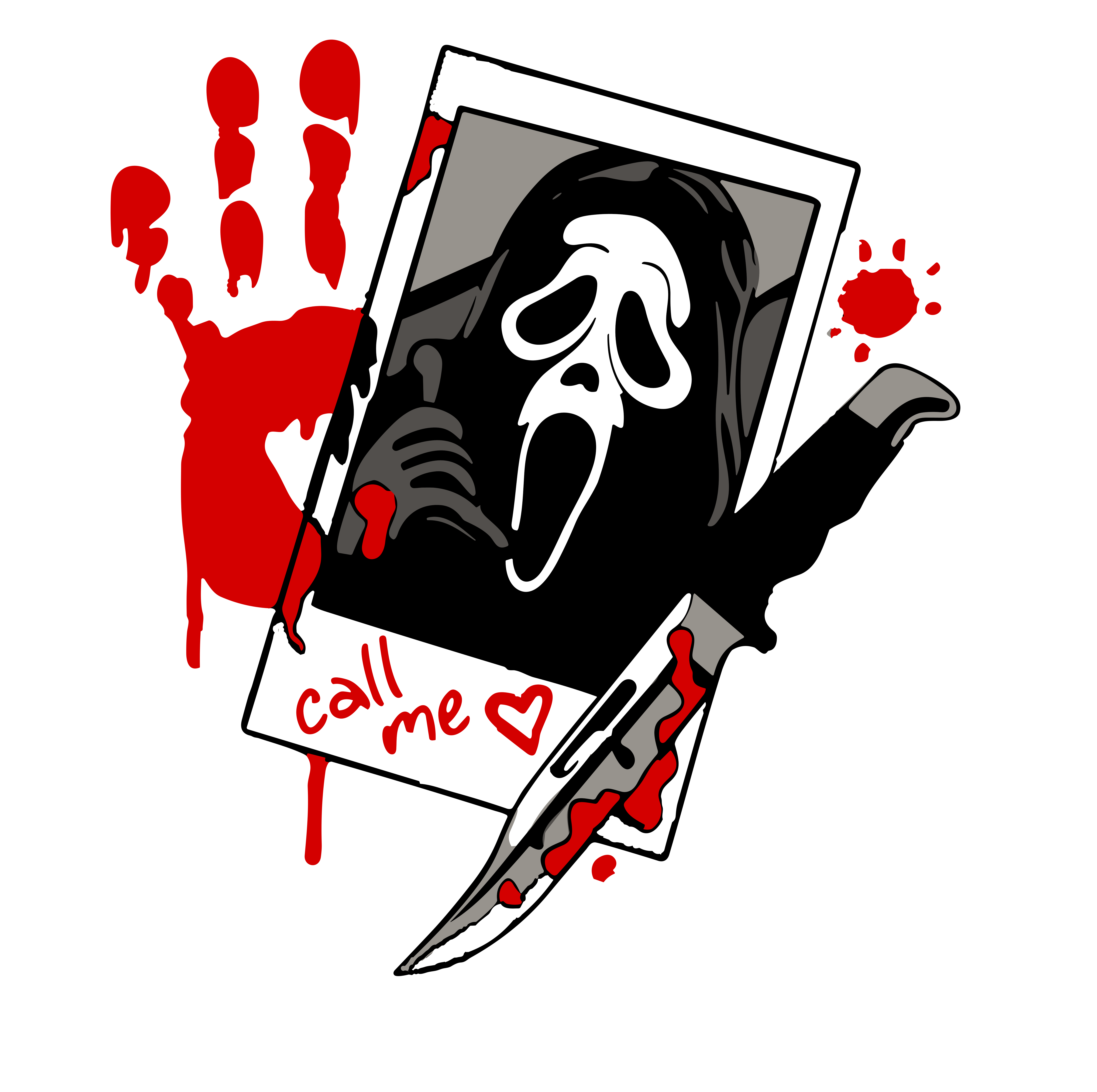 Call me scream SVG. Ghostface SVG. halloween SVG, horror mov | Inspire ...