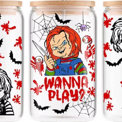 Chucky Wanna Play Svg | Inspire Uplift