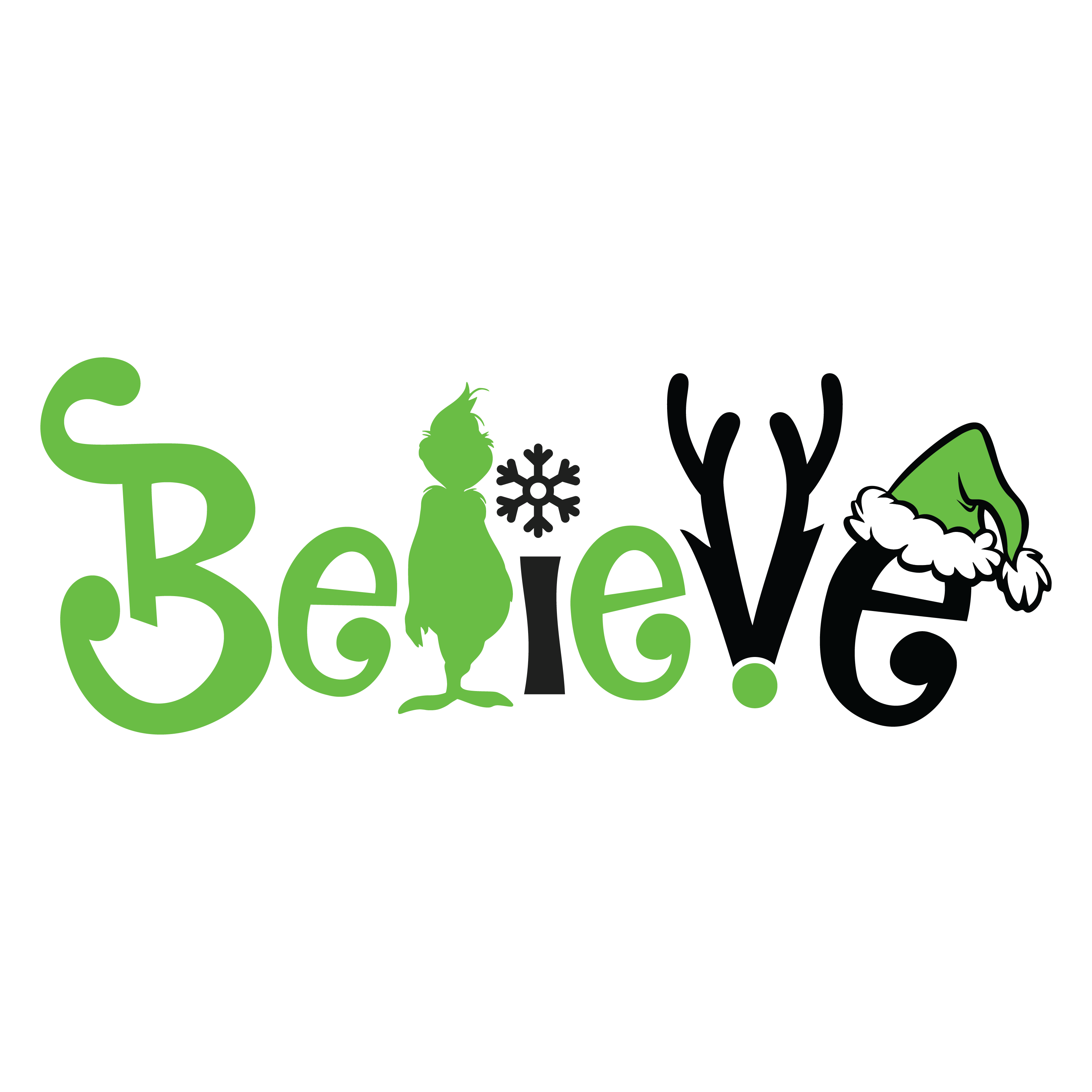 Believe Grinch Svg, The Grinch Christmas Svg, The Grinch Svg | Inspire ...