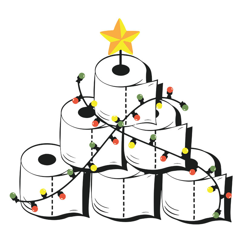 Toilet Paper christmas Tree svg, studio 3 Christmas svg, Fun | Inspire ...
