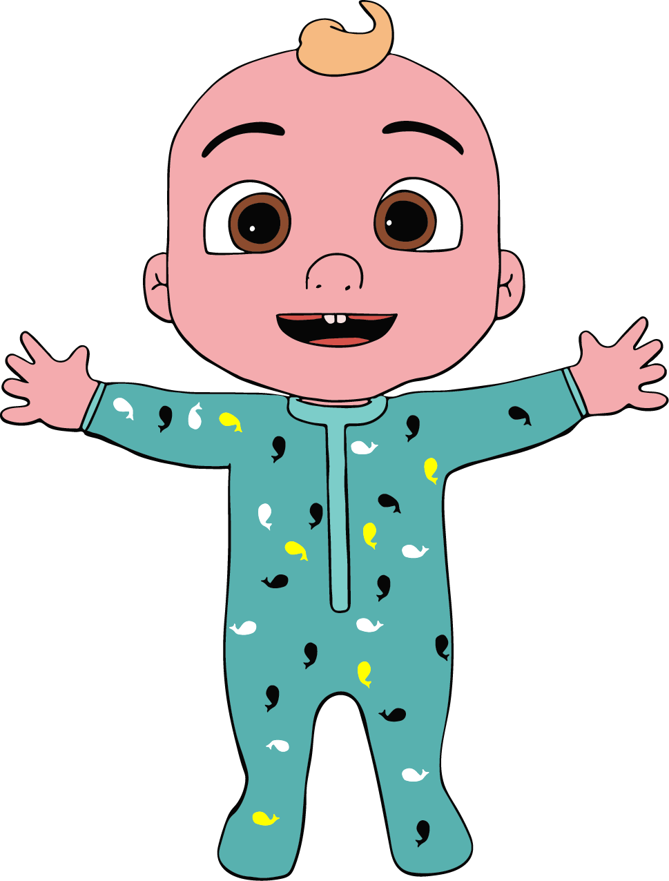 Cocomelon JJ Svg, Cocomelon Svg, 3D Animation Svg, Trending - Inspire ...